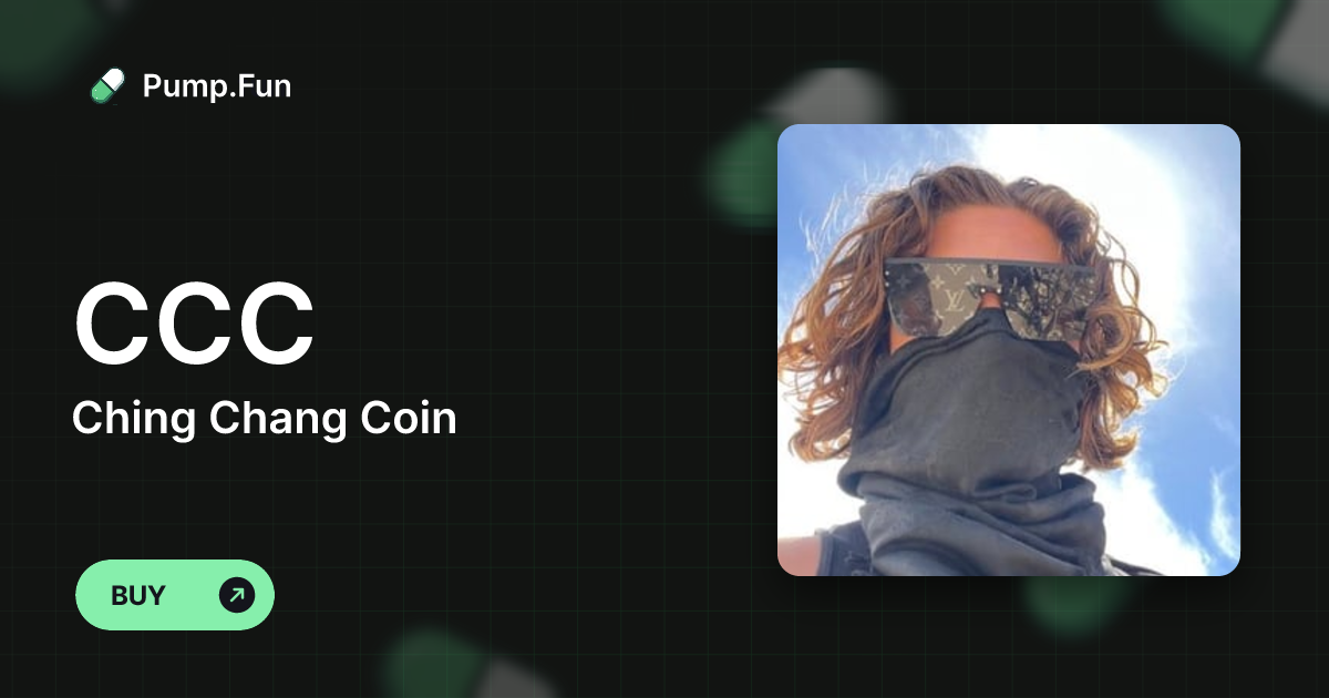 Ching Chang Coin (CCC) - Pump