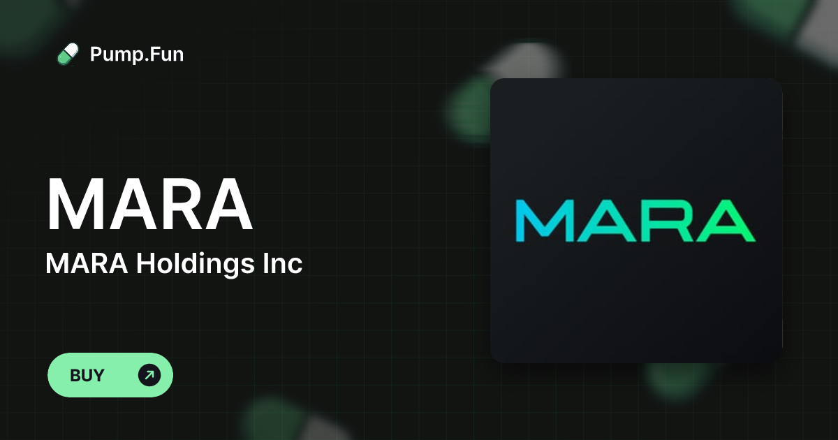 MARA Holdings Inc (MARA) - Pump