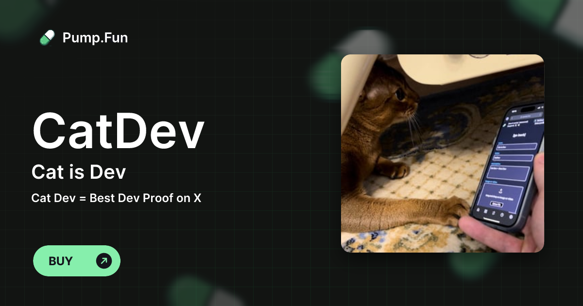 Cat is Dev (CatDev) - Pump