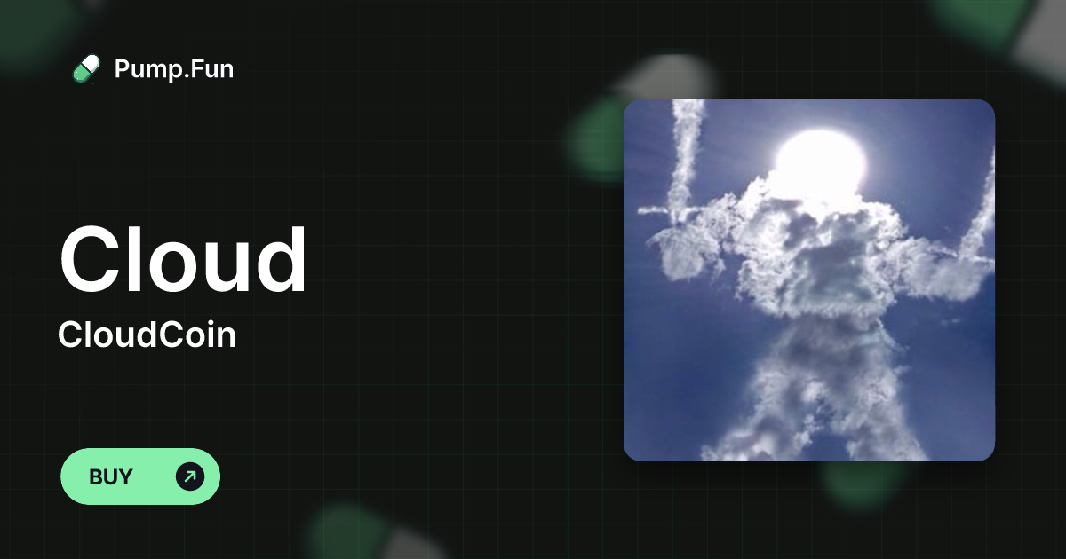 CloudCoin (Cloud ) - Pump