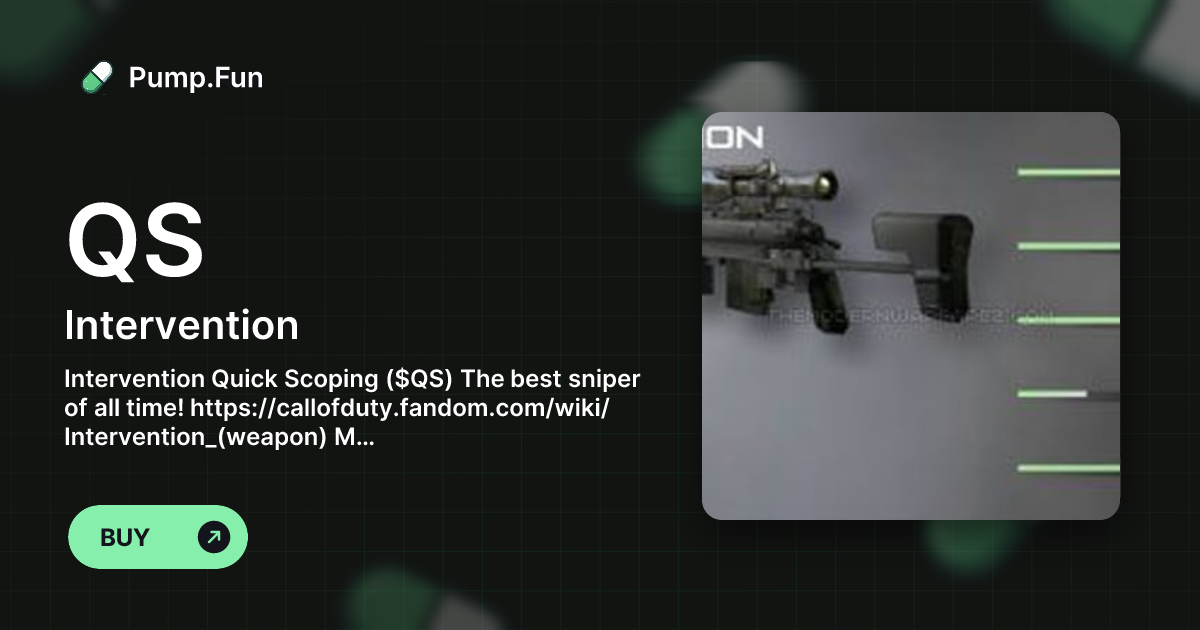 Intervention (QS ) - Pump