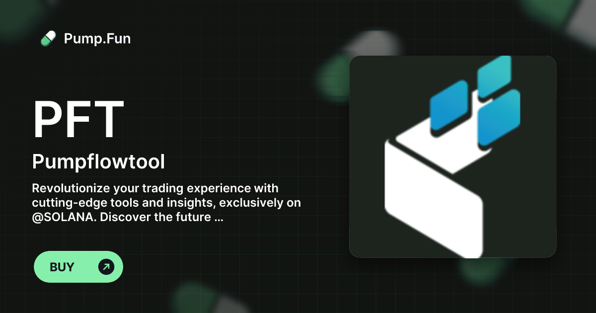 Pumpflowtool (PFT) - Pump