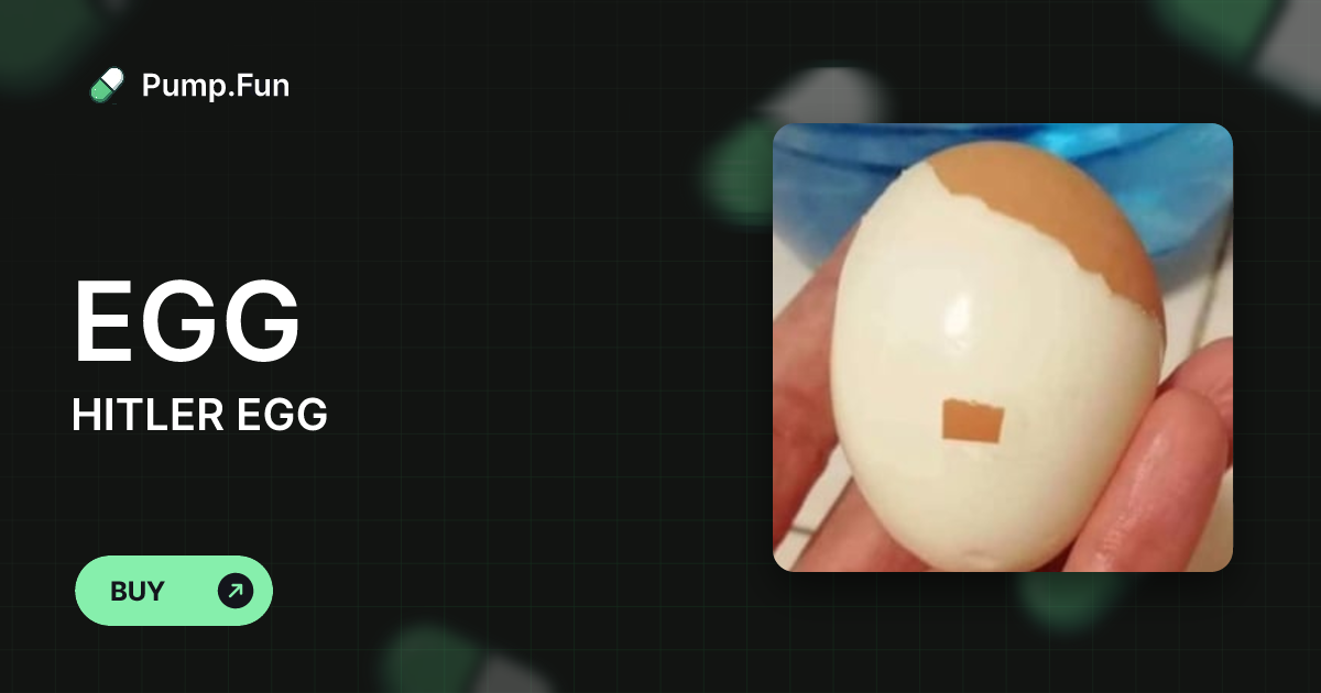 HITLER EGG (EGG) - Pump