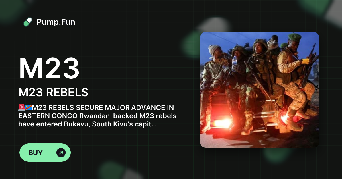 M23 REBELS (M23) - Pump