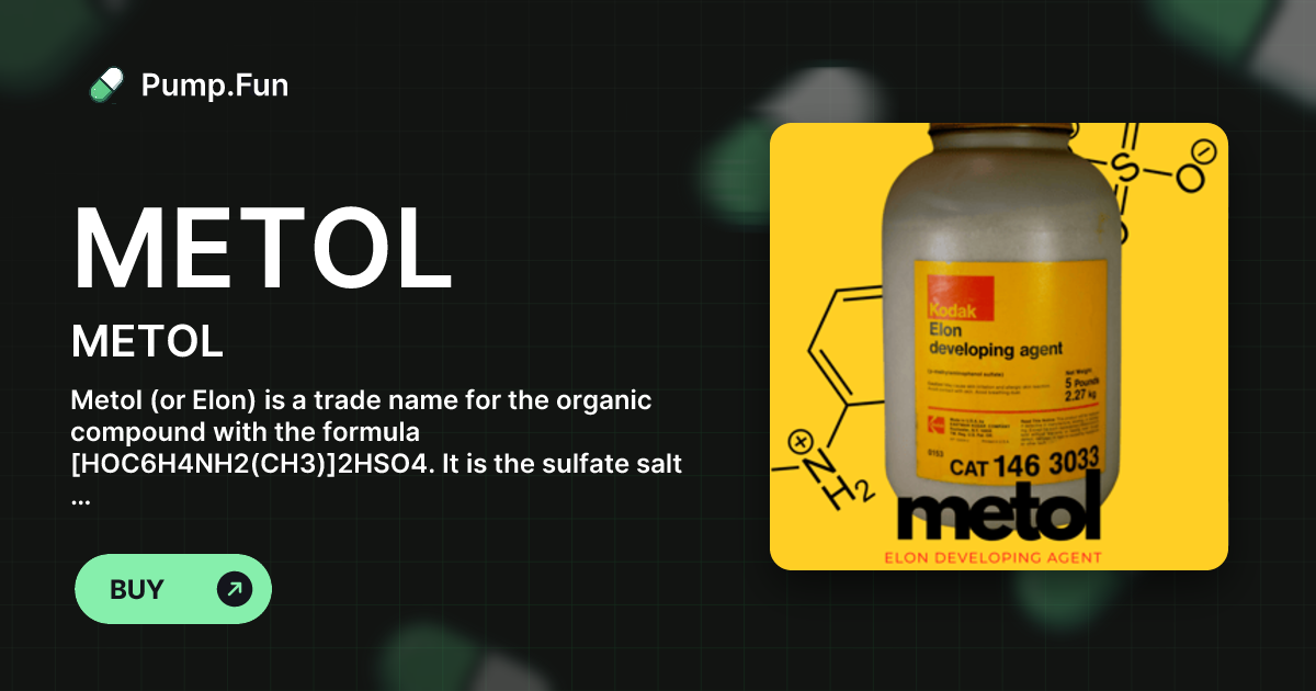 METOL (METOL) - Pump
