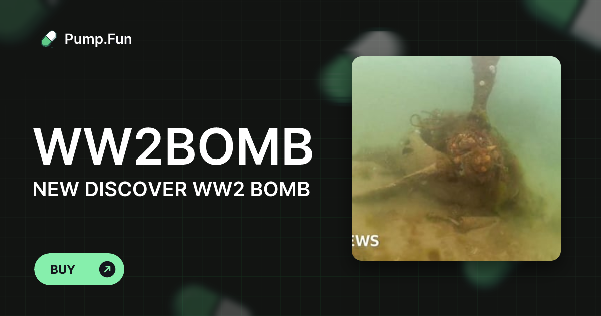 NEW DISCOVER WW2 BOMB (WW2BOMB) - Pump