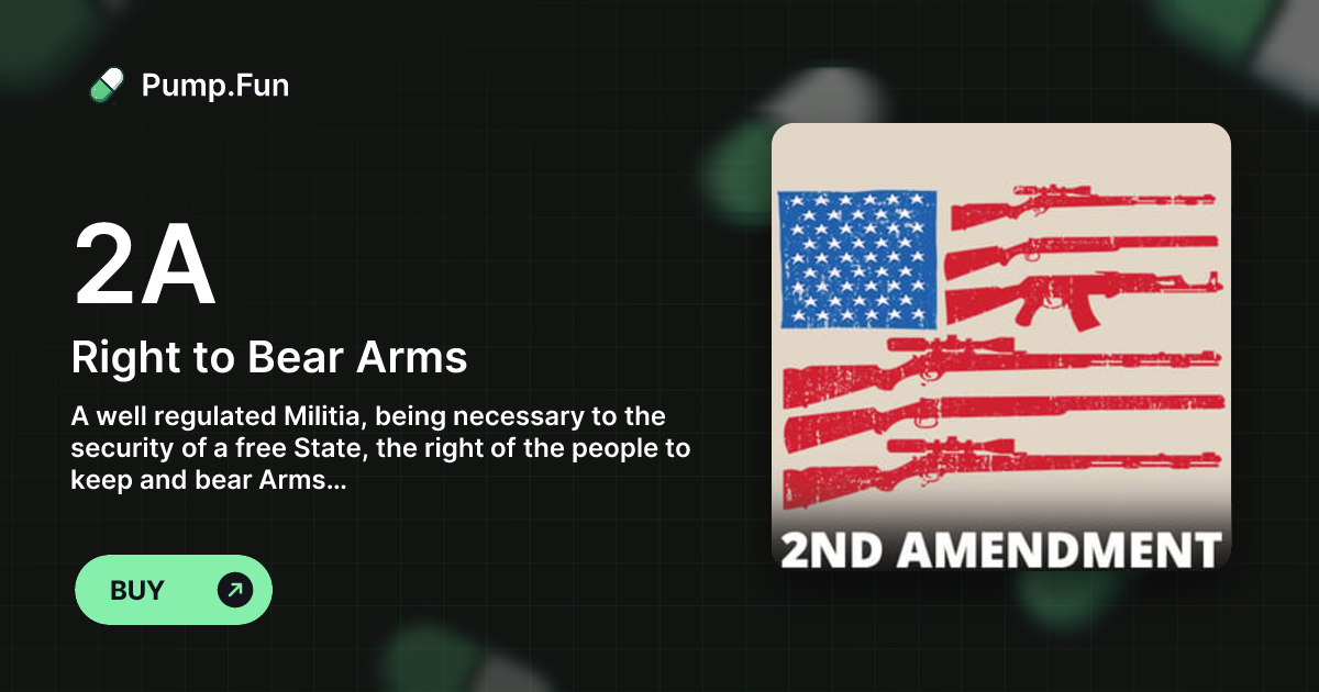 Right to Bear Arms (2A ) - Pump