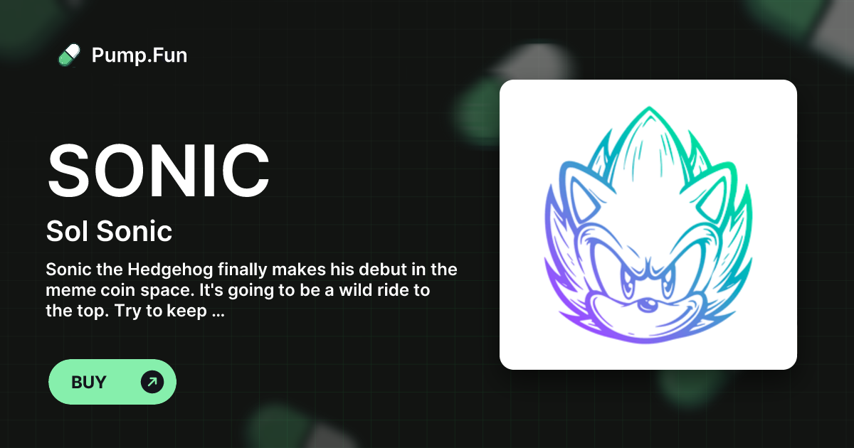 Sol Sonic (SONIC) - Pump