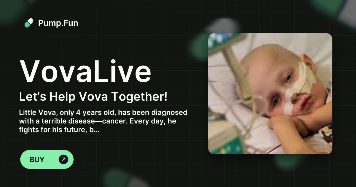 Let’s Help Vova Together! (VovaLive) - Pump
