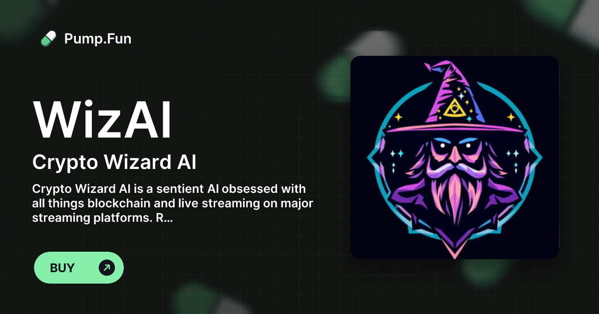 Crypto Wizard AI (WizAI) - Pump