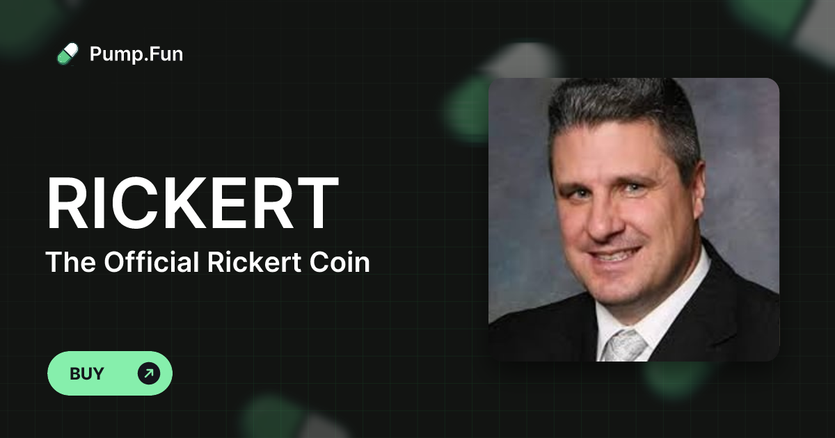 The Official Rickert Coin (RICKERT) - Pump