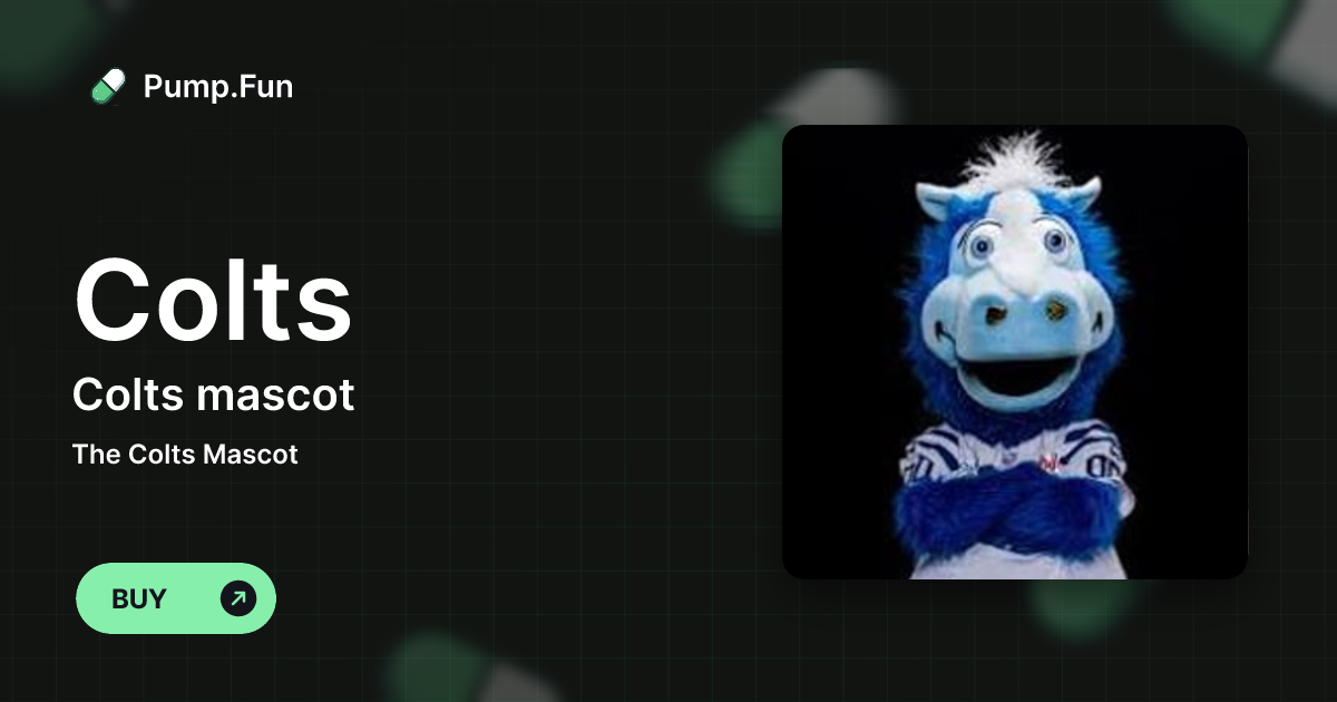 Colts mascot (Colts) - Pump