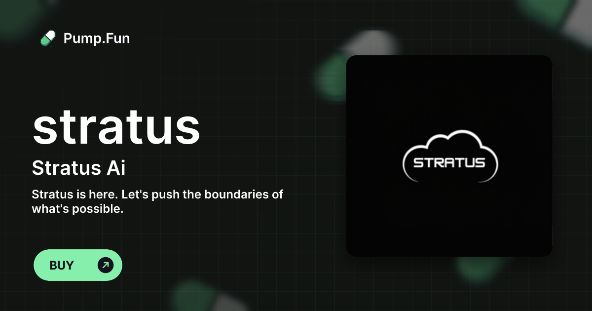 Stratus Ai (stratus) - Pump