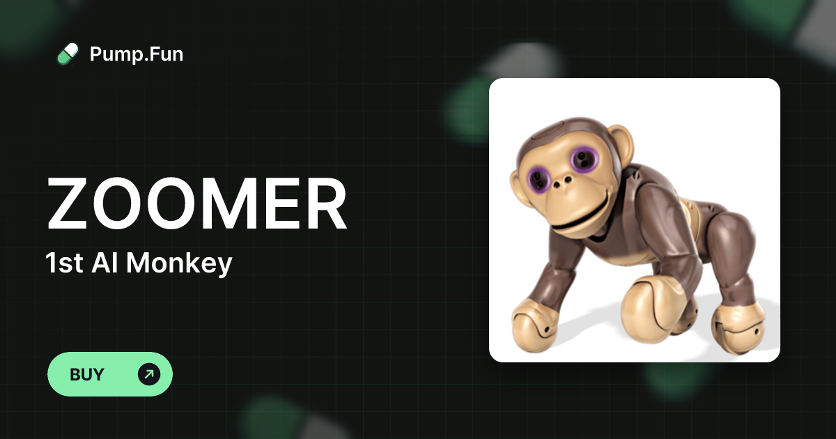 1st AI Monkey (ZOOMER) - Pump
