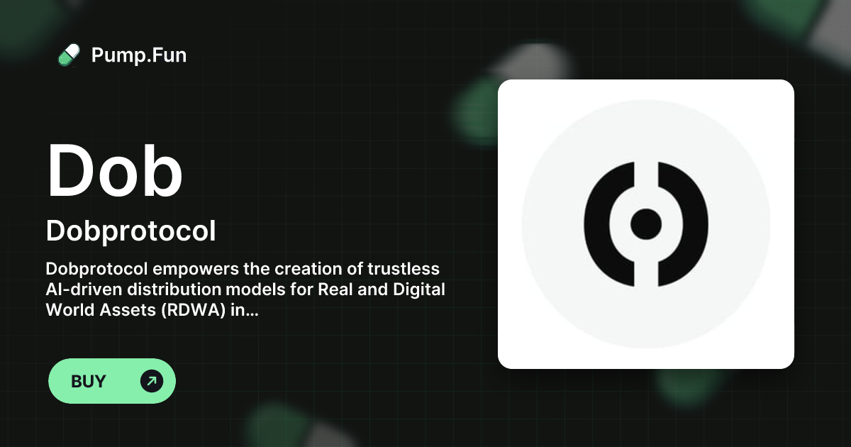 Dobprotocol (Dob) - Pump