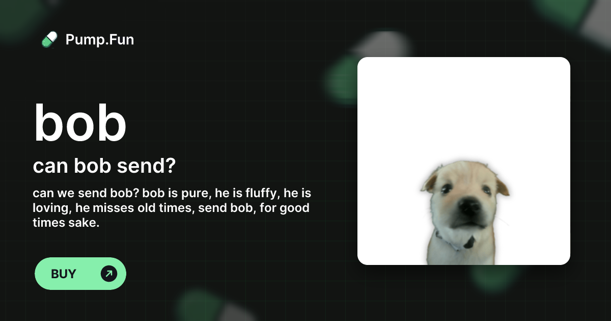 can bob send? (bob) - Pump