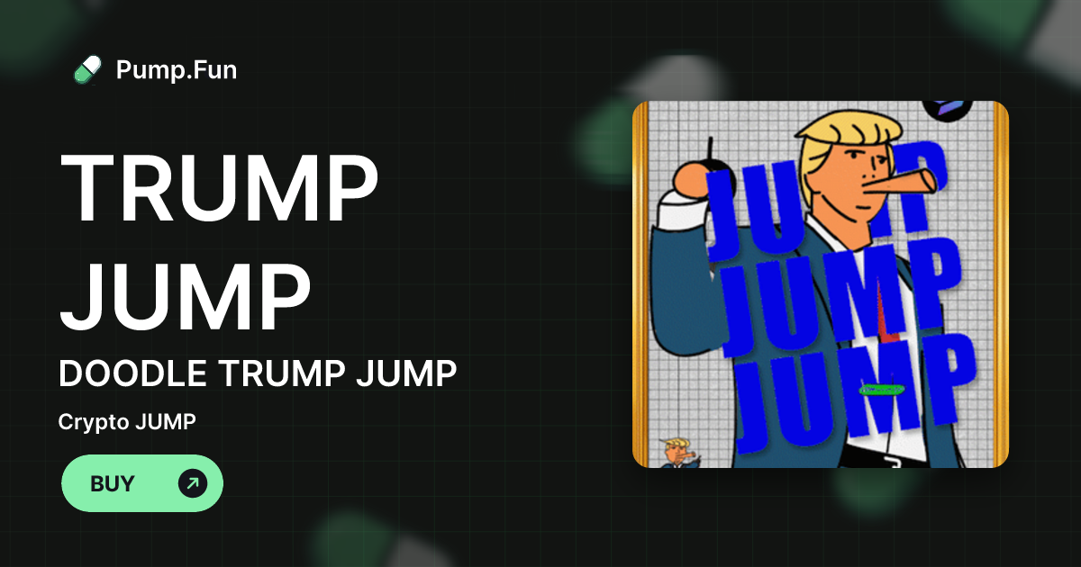 DOODLE TRUMP JUMP (TRUMP JUMP) - Pump