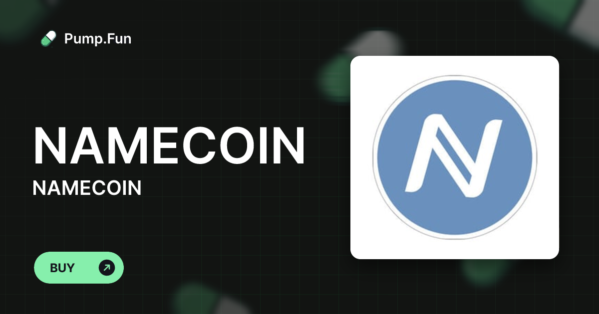 NAMECOIN (NAMECOIN) - Pump