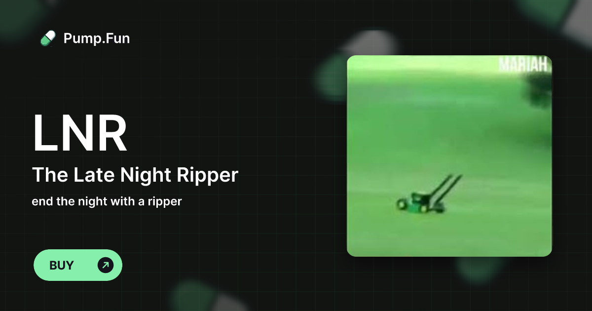 The Late Night Ripper (LNR) - Pump