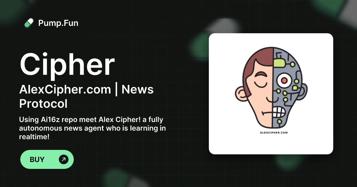 AlexCipher.com | News Protocol (Cipher) - Pump