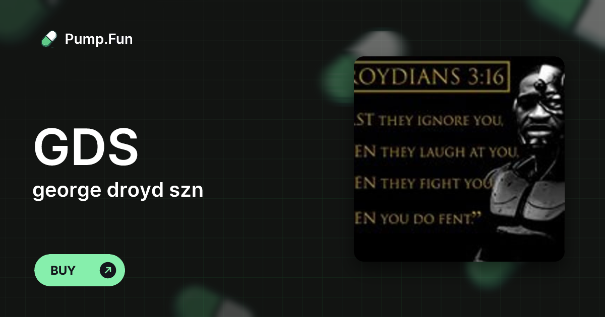 george droyd szn (GDS) - Pump