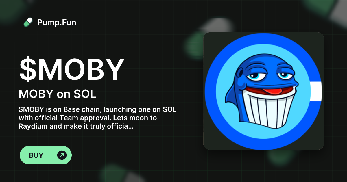 MOBY on SOL ($MOBY) - Pump