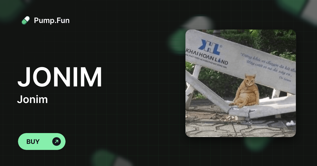 Jonim (JONIM) - Pump