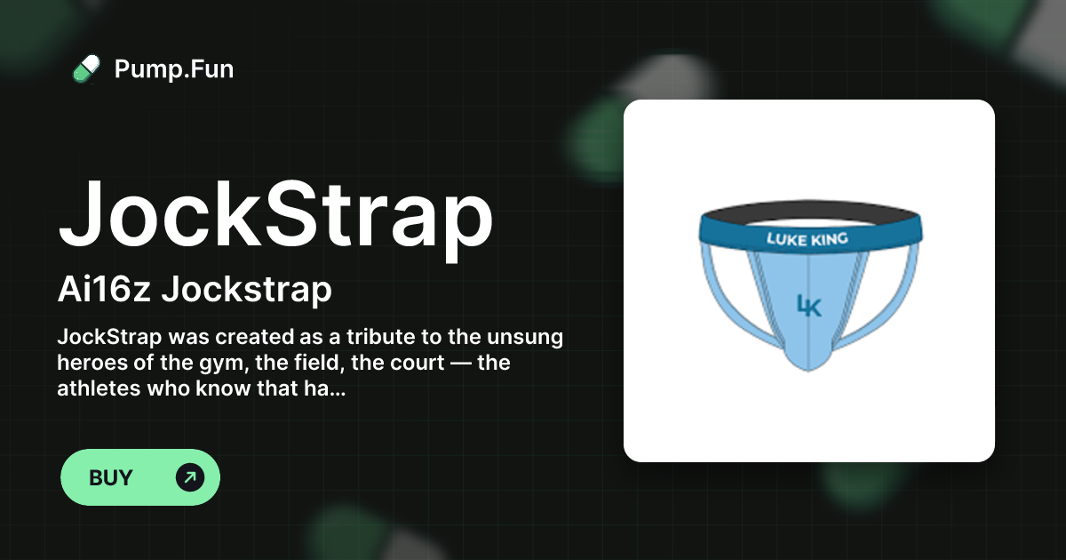 Ai16z Jockstrap (JockStrap) - Pump