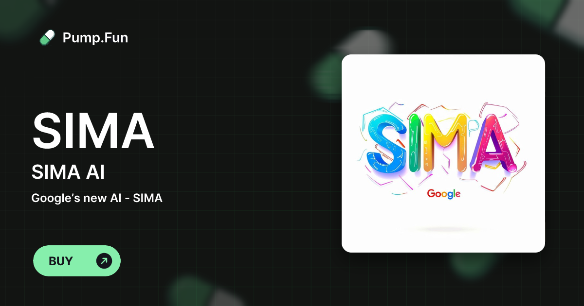 SIMA AI (SIMA) - Pump