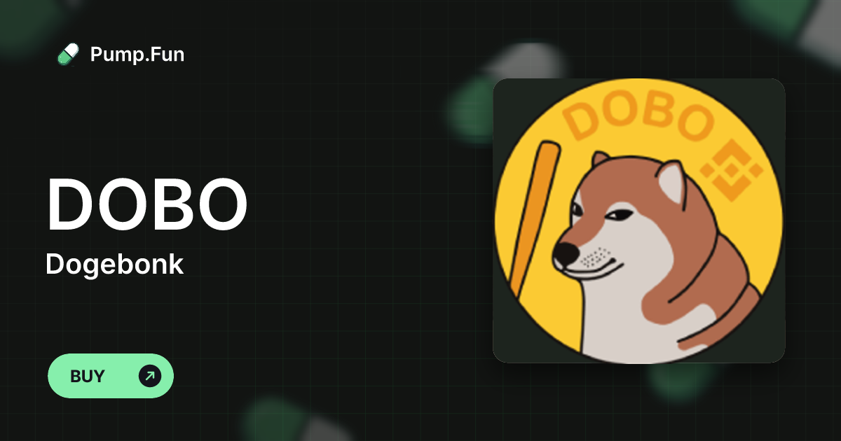 Dogebonk (DOBO) - Pump