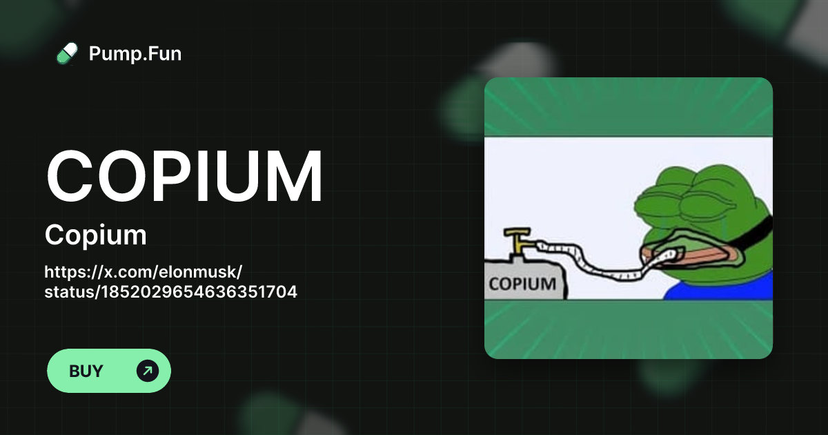 Copium (COPIUM) - Pump