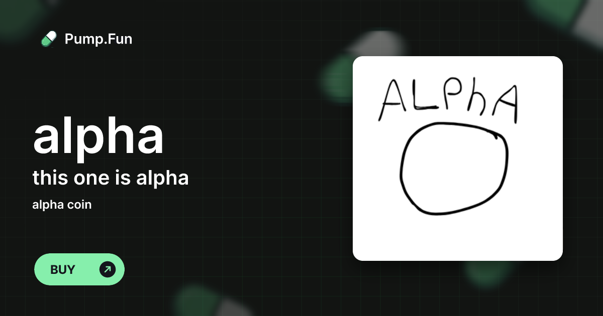 this one is alpha (alpha) - Pump