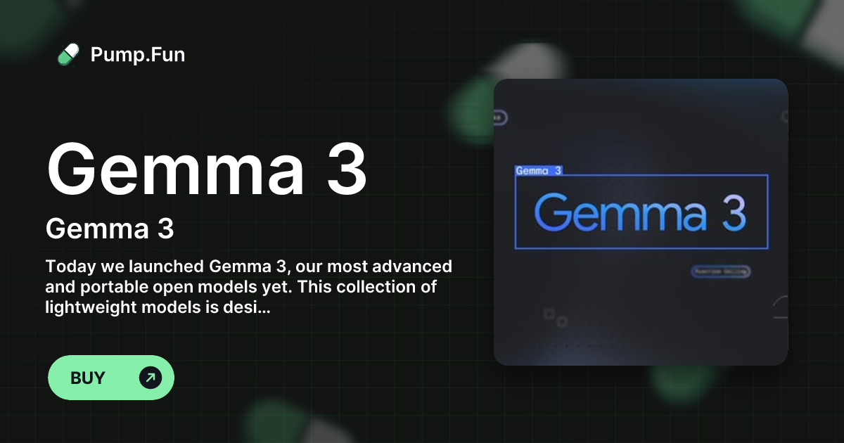 Gemma 3 (Gemma 3) - Pump