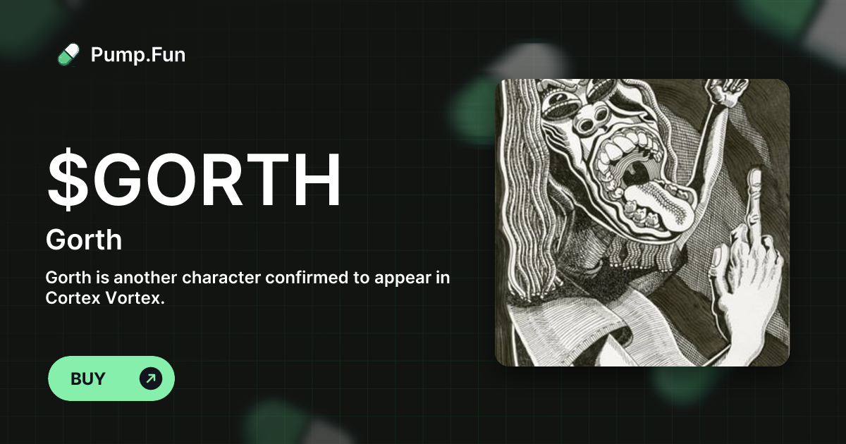 Gorth ($GORTH) - Pump