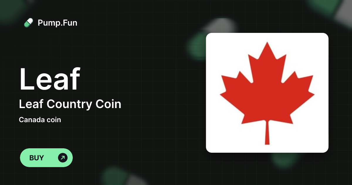 Leaf Country Coin (Leaf) - Pump