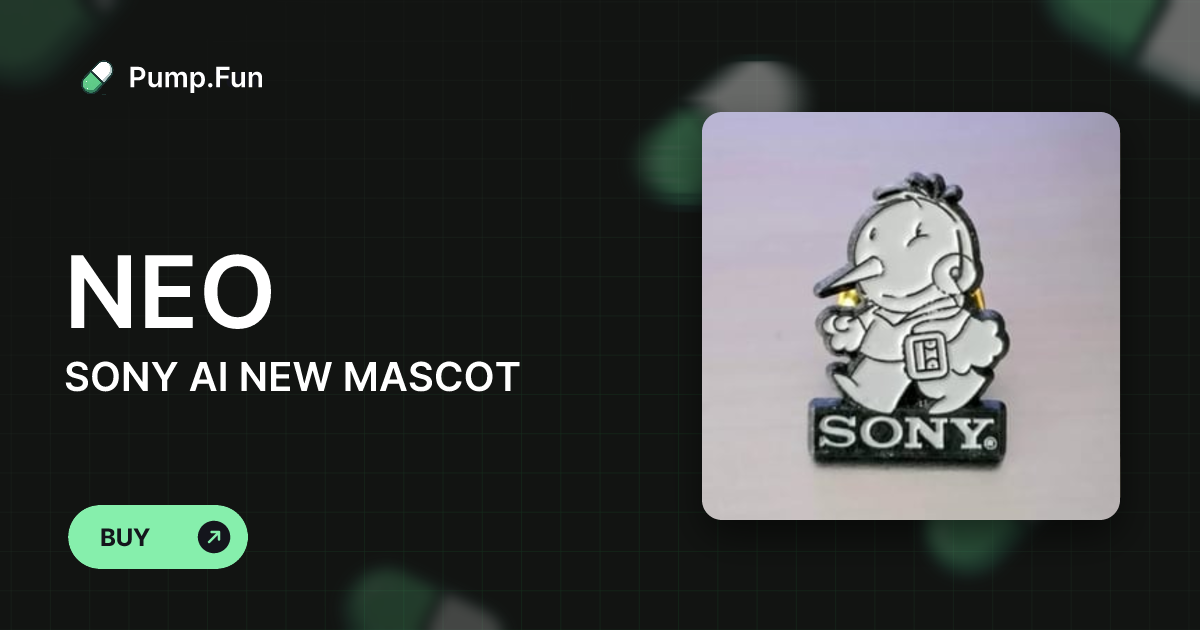 SONY AI NEW MASCOT (NEO) - Pump