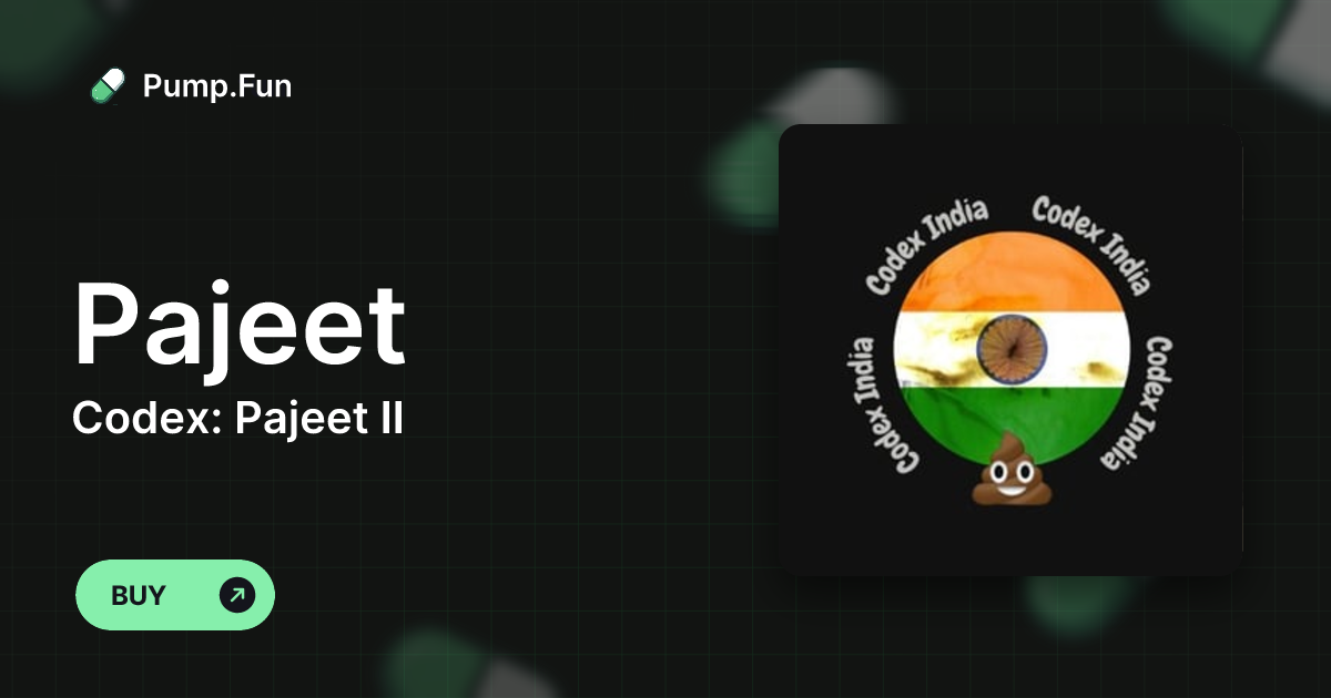 Codex: Pajeet II (Pajeet) - Pump