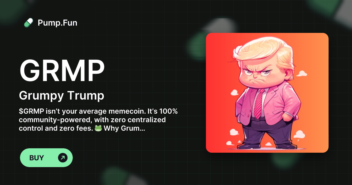 Grumpy Trump (GRMP) - Pump