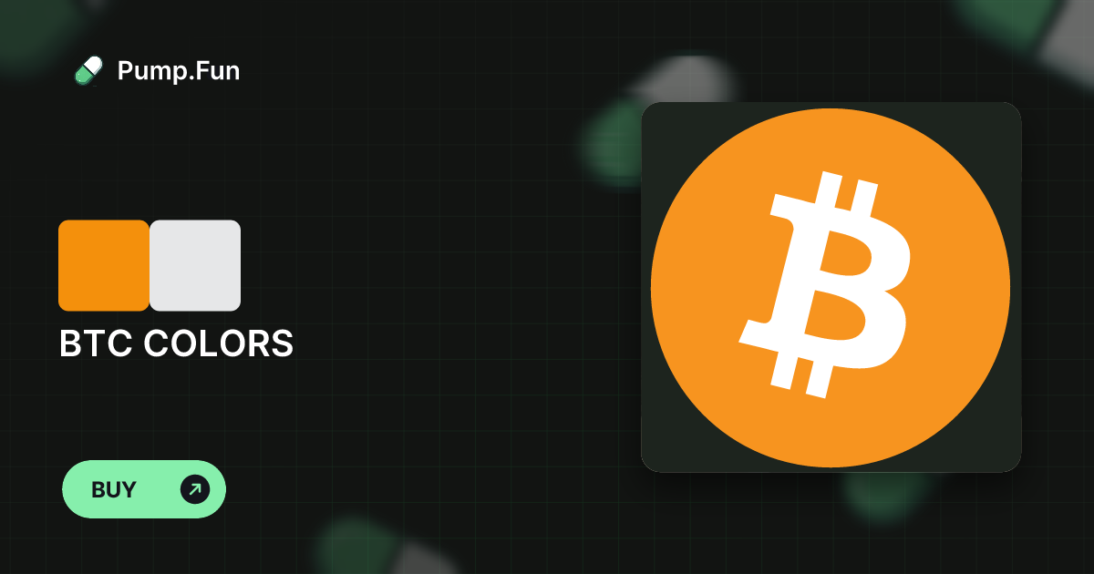 BTC COLORS (🟧⬜️) - Pump
