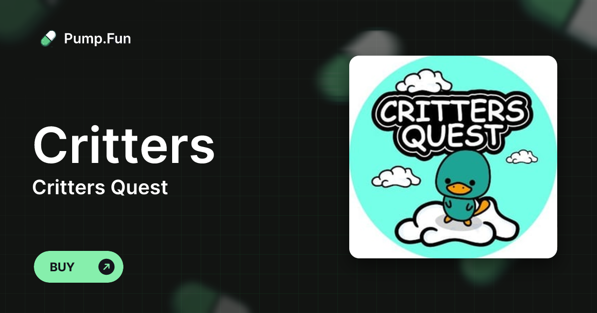 Critters Quest (Critters) - Pump