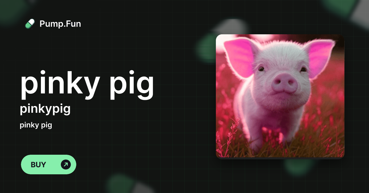pinkypig (pinky pig) - Pump
