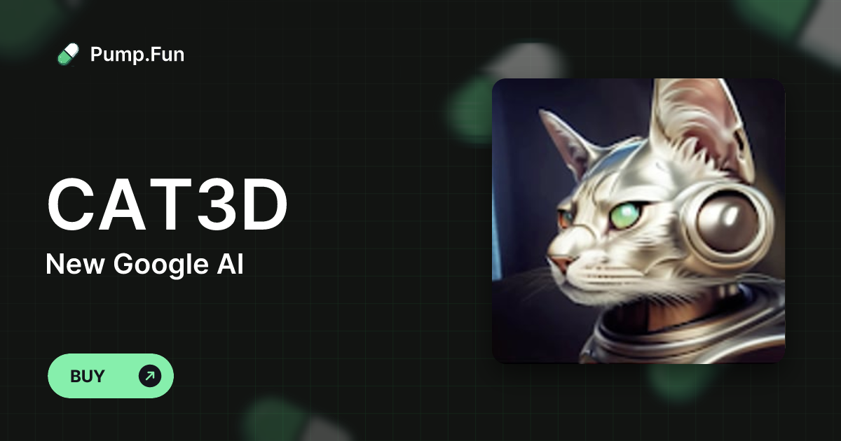 New Google AI (CAT3D) - Pump