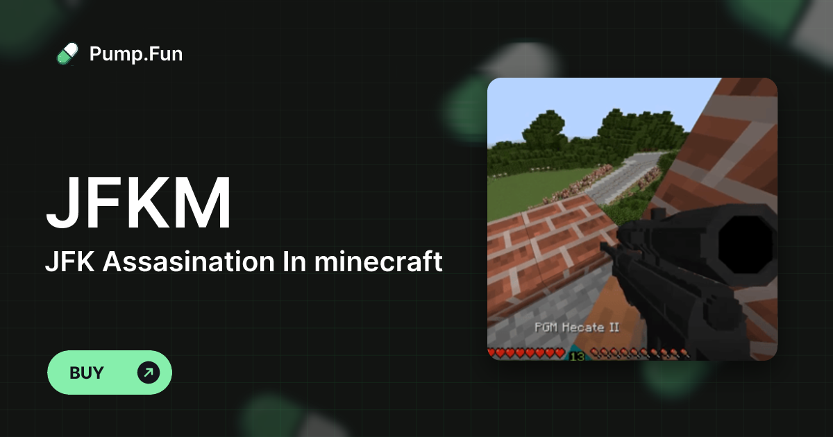 JFK Assasination In minecraft (JFKM) - Pump