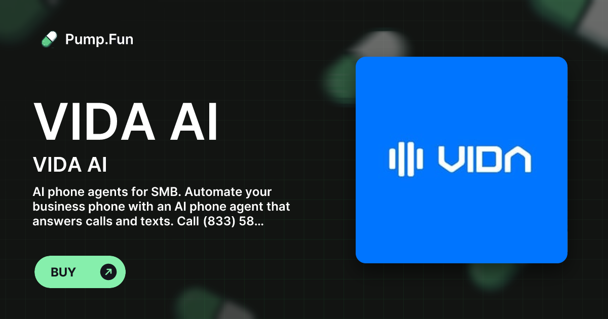 VIDA AI (VIDA AI) - Pump
