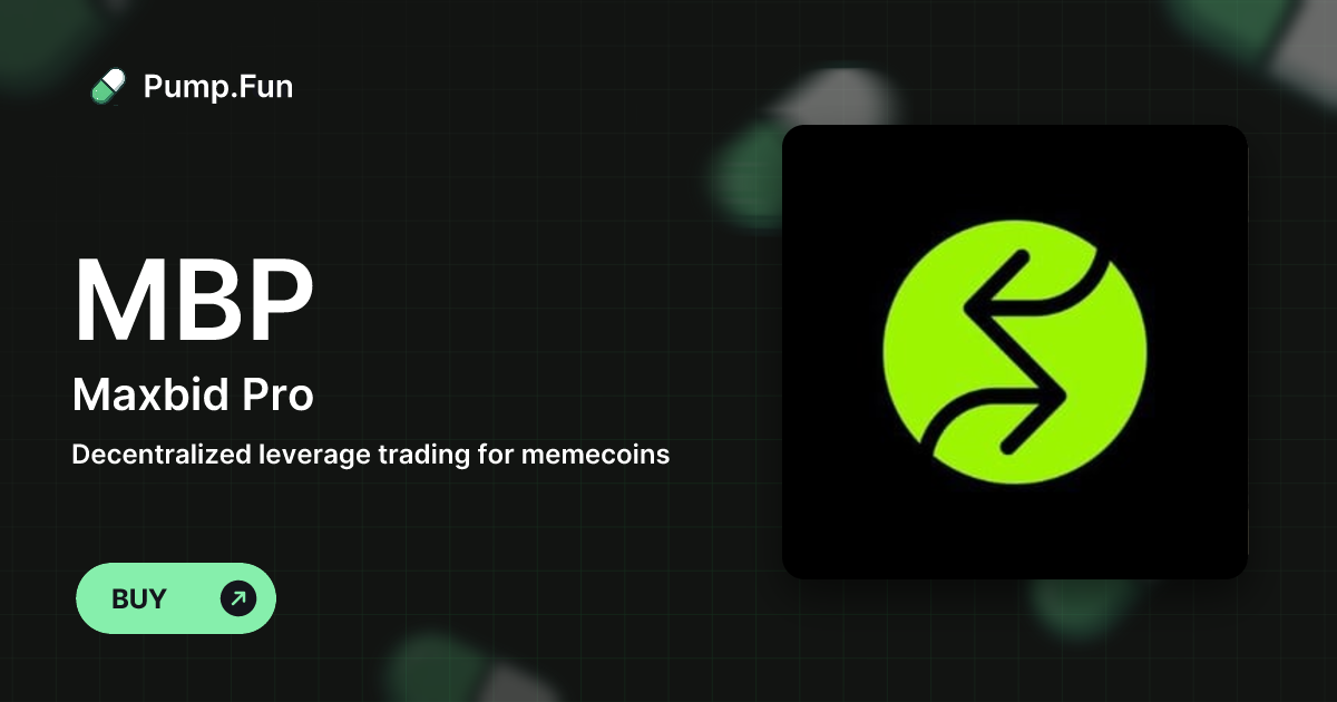 Maxbid Pro (MBP) - Pump