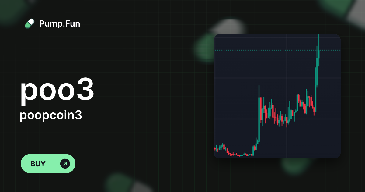 poopcoin3 (poo3) - Pump