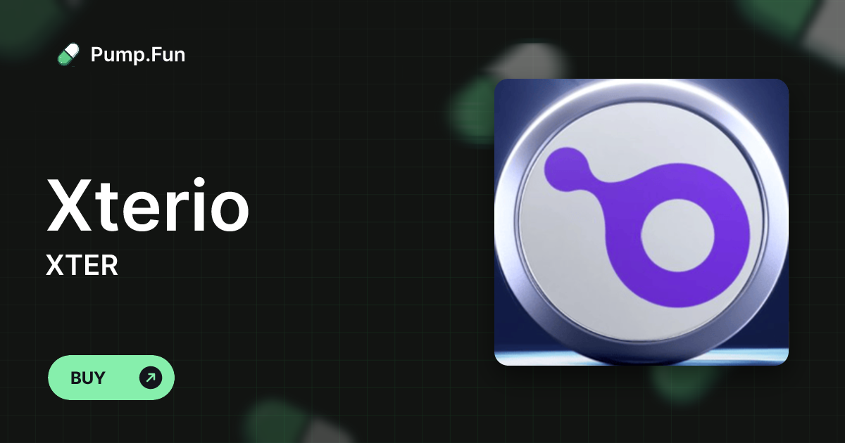 XTER (Xterio) - Pump