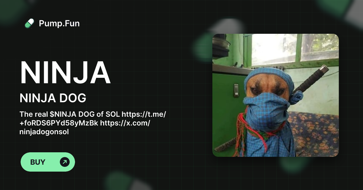 NINJA DOG (NINJA) - Pump