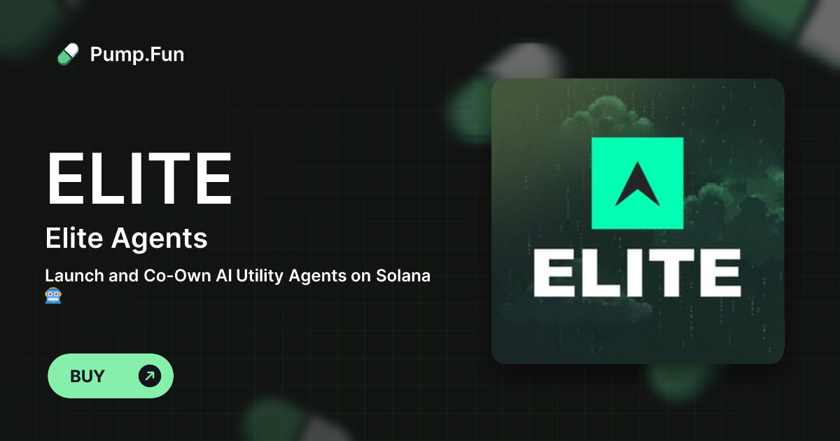 Elite Agents (ELITE) - Pump