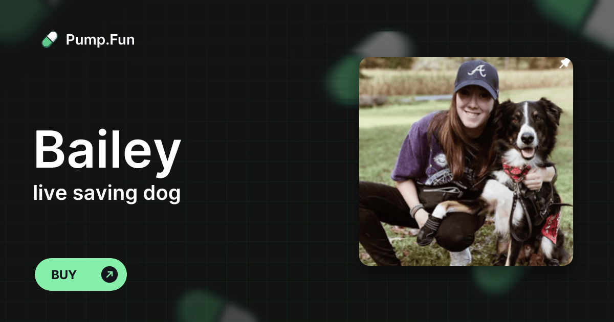 live saving dog (Bailey) - Pump